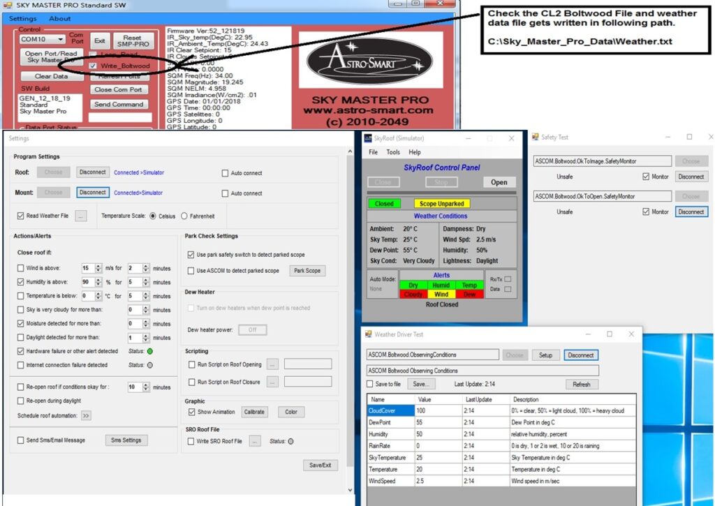 SMP-R2 Controller and Sensor Tethered Systems - Astro-Smart